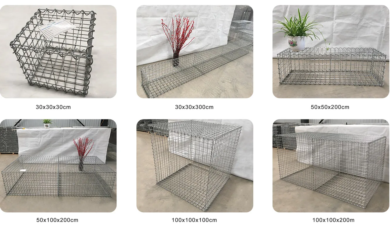 4mm Gabion Cages - Durable, Easily Assembled Mesh Boxes