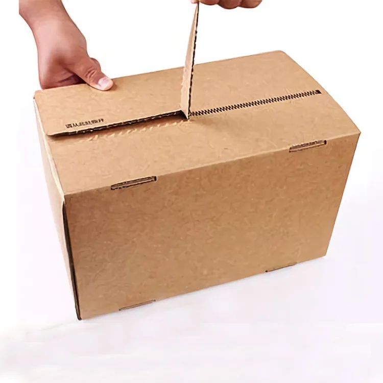 Easy To Tear Chain Carton Super Hard Corrugated Packing Express Box ...