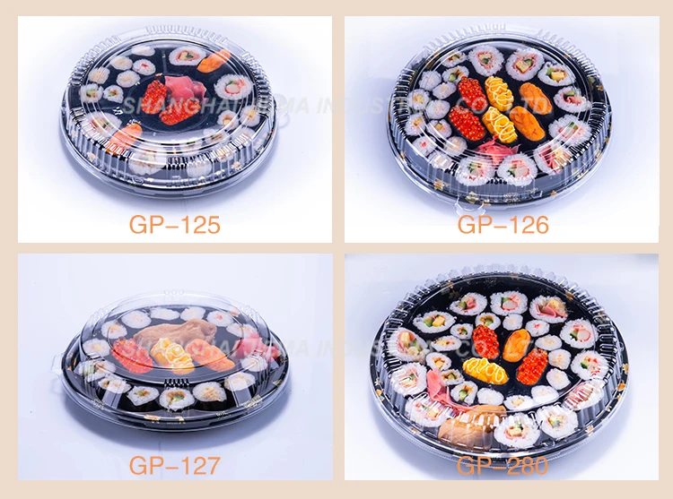 Custom Sushi Packaging - Eco-Friendly Plastic Boxes