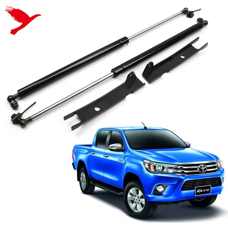 For Toyota Hilux Revo 2016-2019 Car Accessories Hydraulic Jack Hood ...