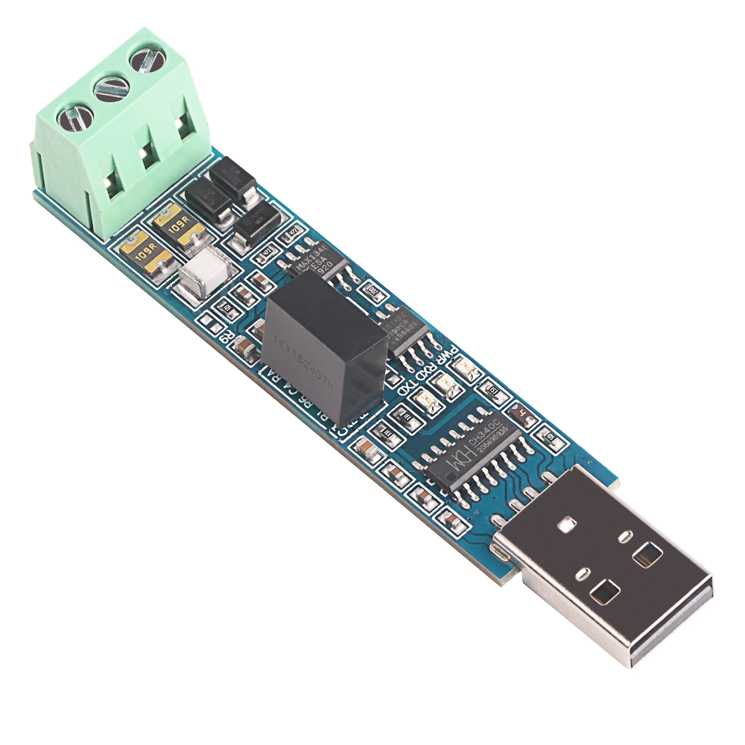 Usb To Rs485 Serial Converter Isolate Module 3p 3 Pins Screw Terminal ...