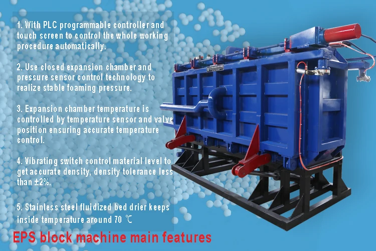 Eps Expanded Polystyrene Foam Block Vacuum Forming Machine