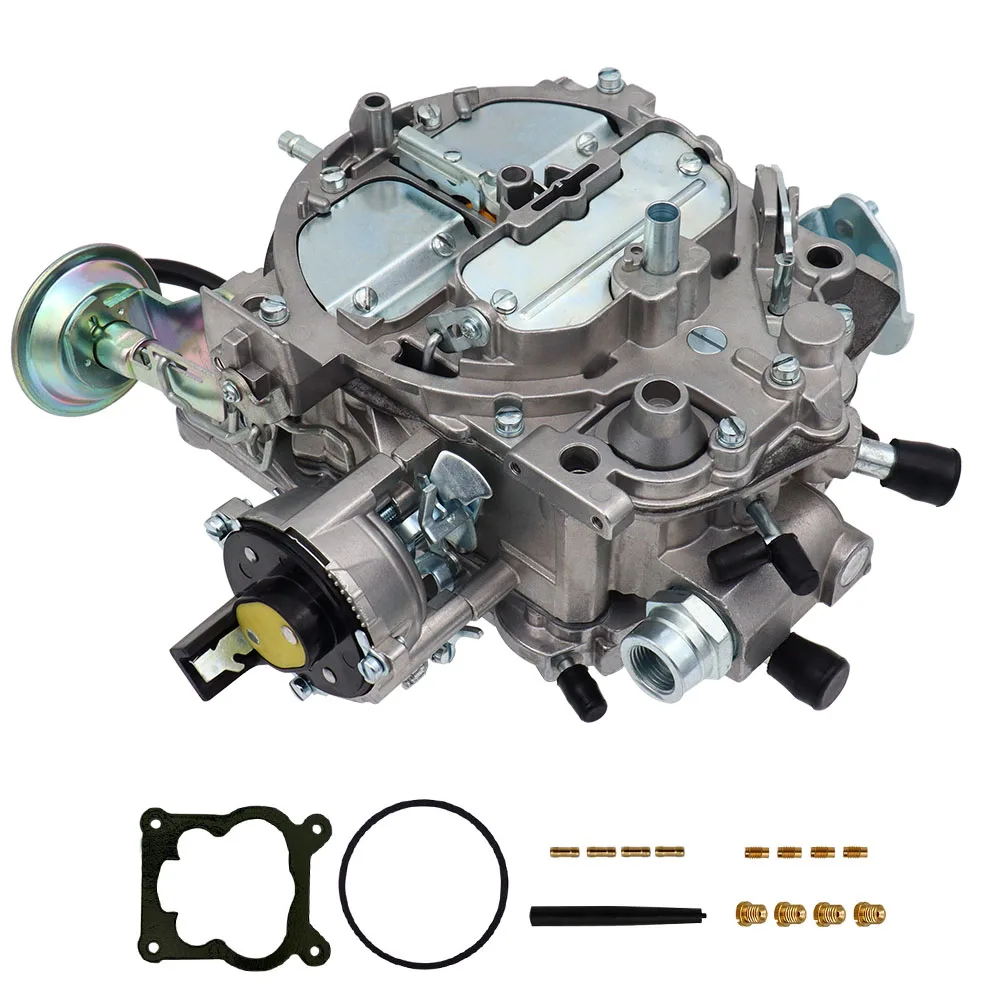 H408A Carburetor 4 Barrel for 1904R 1906R Rochester Quadrajet 4MV for ...