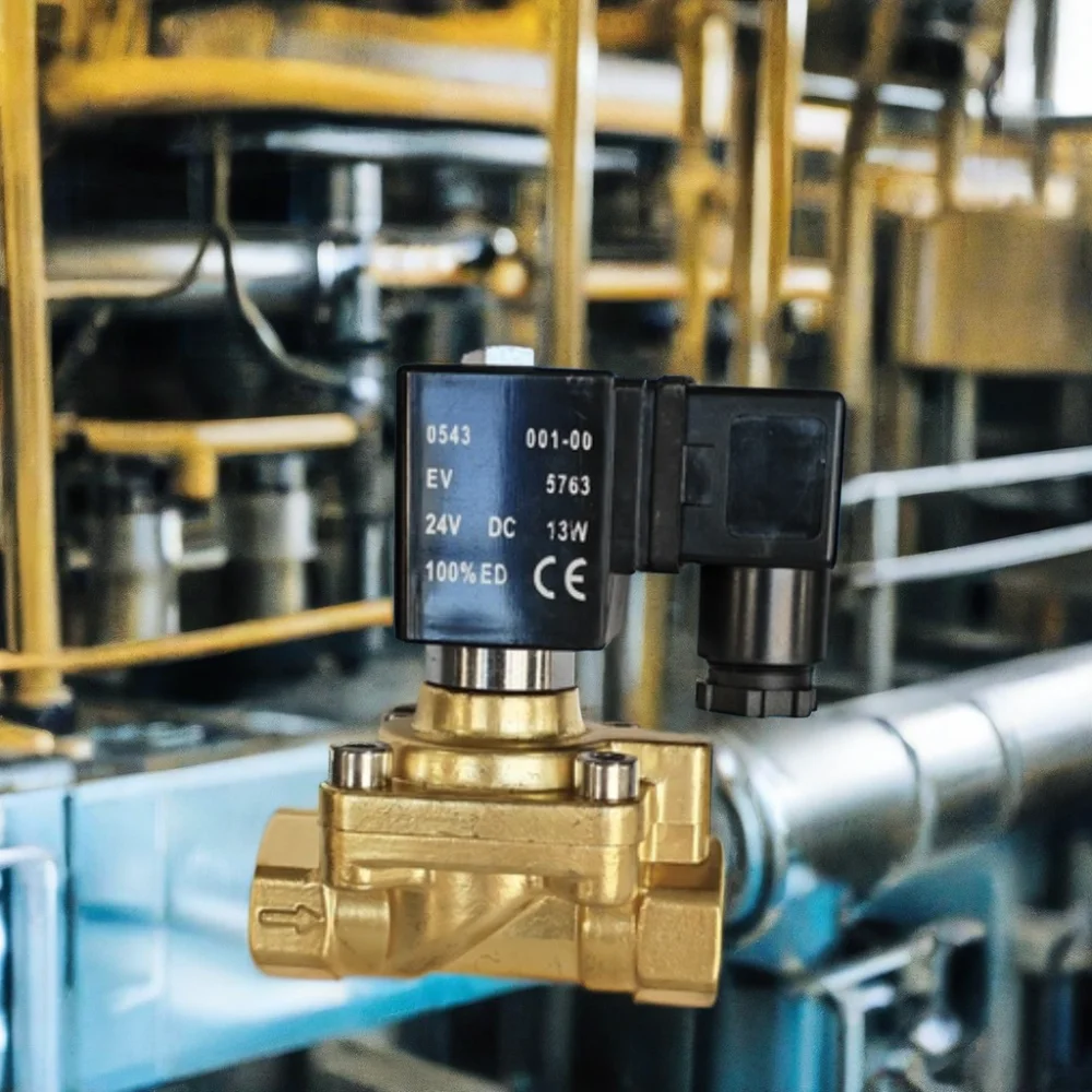 KL55015 High-Pressure Brass Solenoid Valve for Blowing Machines