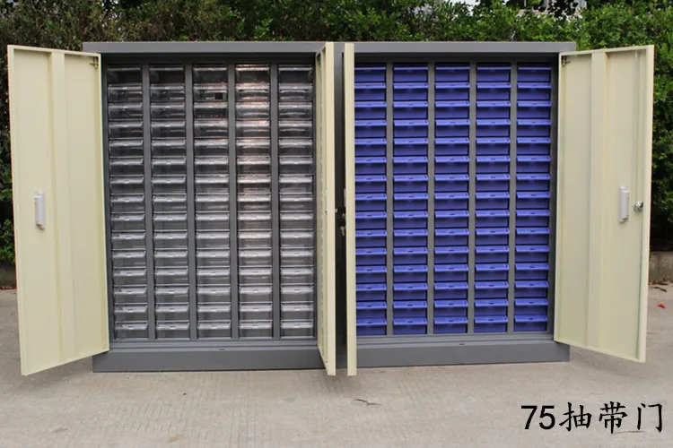 48 Drawers Electronic Component Storage Cabinet - Metal