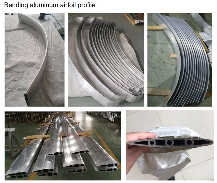 Custom Aluminum Extrusion Airfoil Profile Boat Rudder Holder Parts ...