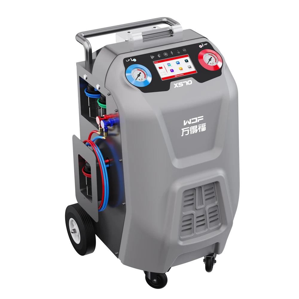 X570 Automatic R134a Automotive Air Conditioning Recovery Machine ...