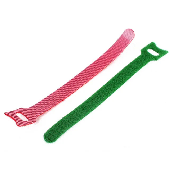 Hot Sale Velcroes 100% Nylon Hook and Loop Tape Back to Back Cable Wrap ...