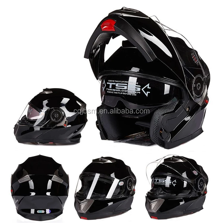Cqjb New Helmet Unique Design Helmet Motorcycle Helmets Blue Tooth Full ...