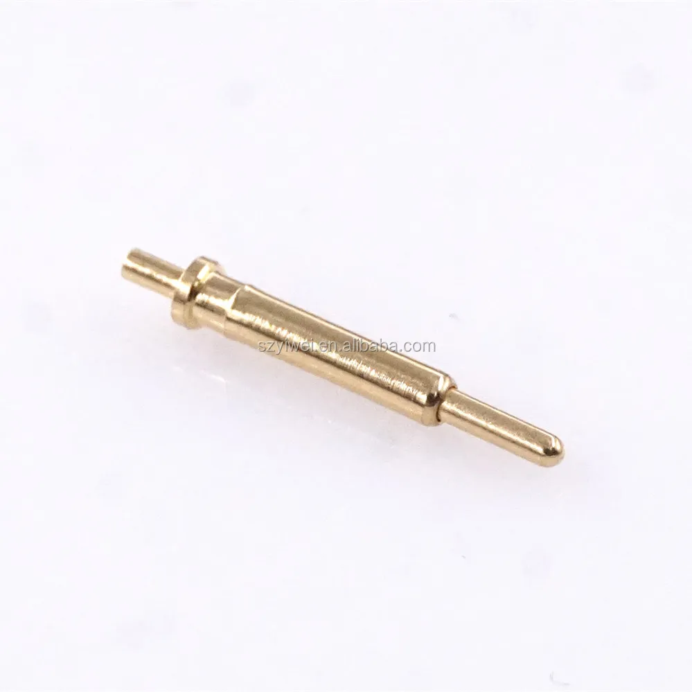 Spring Loaded Pogo Pin Connector 115 Mm Height Through Holes Pcb Straight Flange 20mm 12vdc 1a