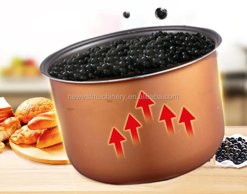 5l Big Pot Tapioca Pearl Boiler Pot,Electrical Bubble Tea Pearls Sago ...