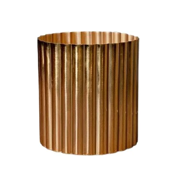 Ribbed Design Garden Planter Outdoor Indoor Planters Garden Supplies ...