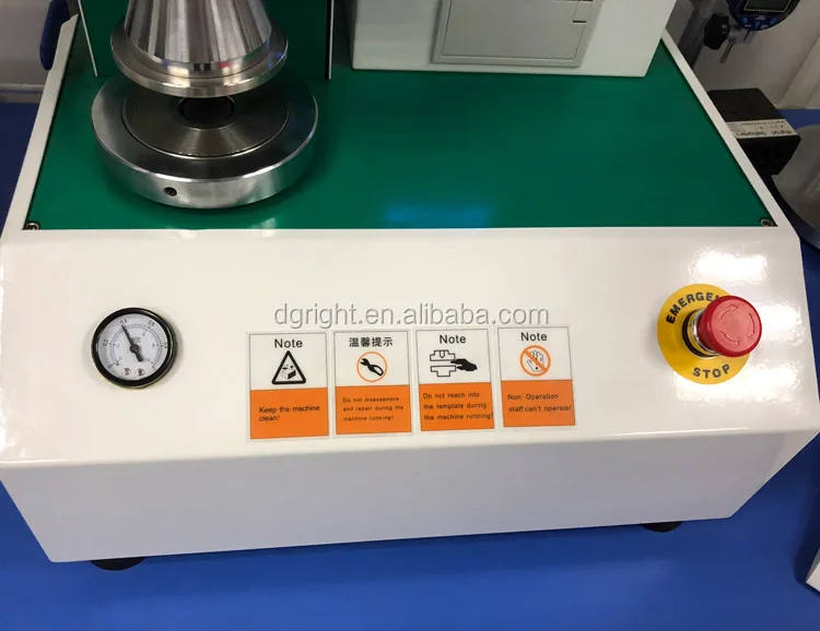 Hydraulic Digital Paper Cardboard Mullen Burst Tester For Bursting ...