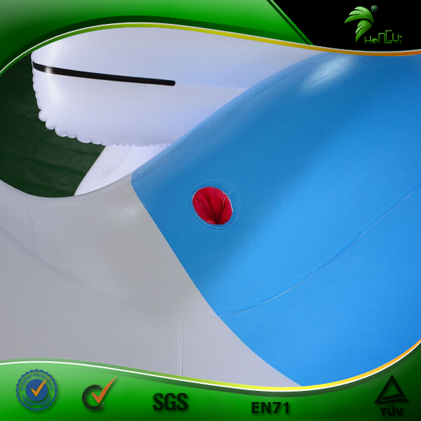 Hot Giant Inflatable Movie Cartoon Lugia for Show PVC Blue Dragon