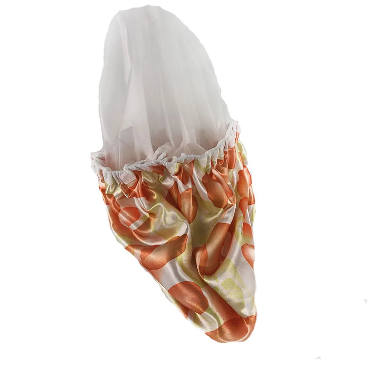 Factory Custom Shower Caps Satin Printing In Lining Eva Waterproof ...