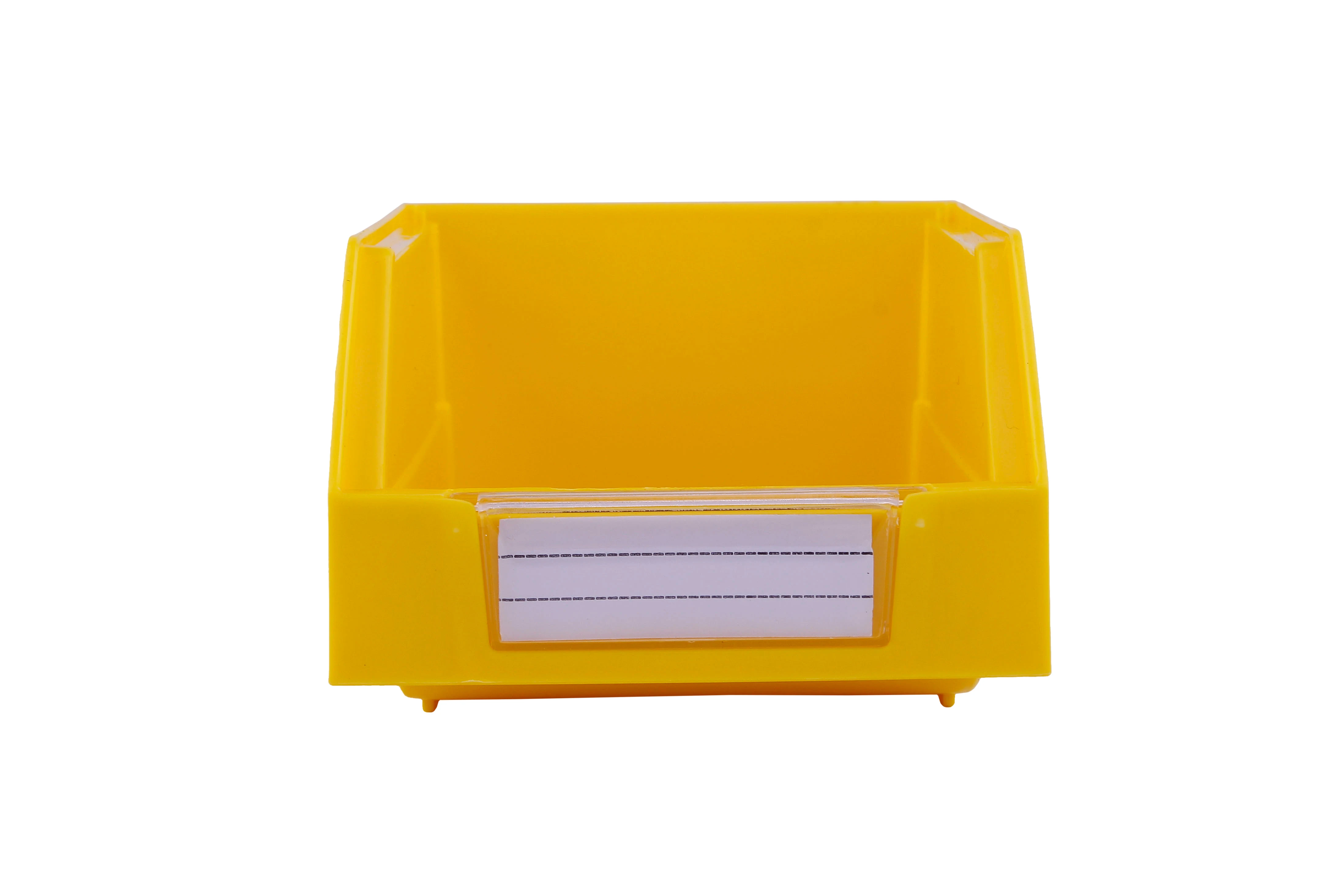 Storage Bin With Wall Mount Hanging Plastic Shelf Bin Open Front ...