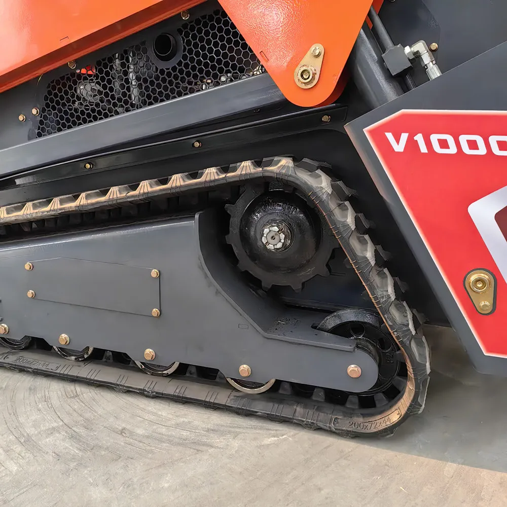 Multifunctional Mini Skid Steer Track Loader Farm Mini Loader Skid ...