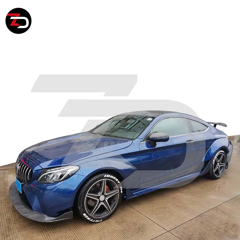 High-Quality ZD Body Kit for Mercedes C Class C205 Coupe C63 C200 C260 ...