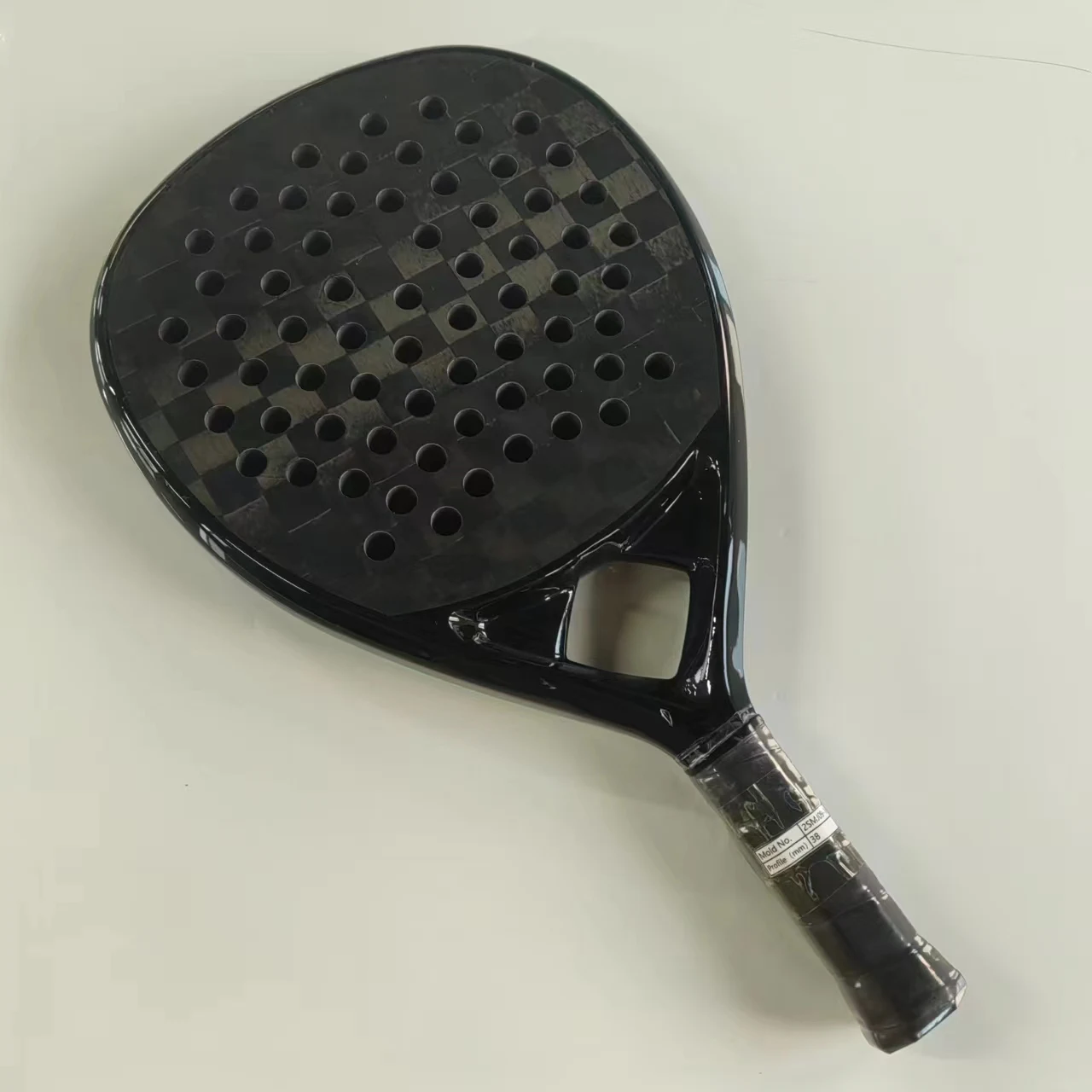 Uniker Full Carbon Sport Padel Paddle Tennis Racket Carbon Fiber Pop ...