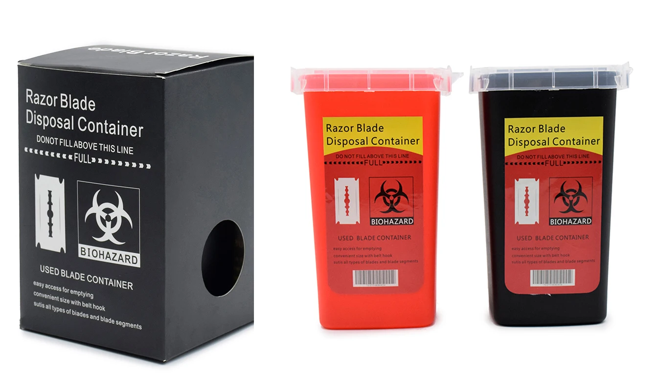 WD-49 Blade Disposal Containers - Durable Salon Equipment