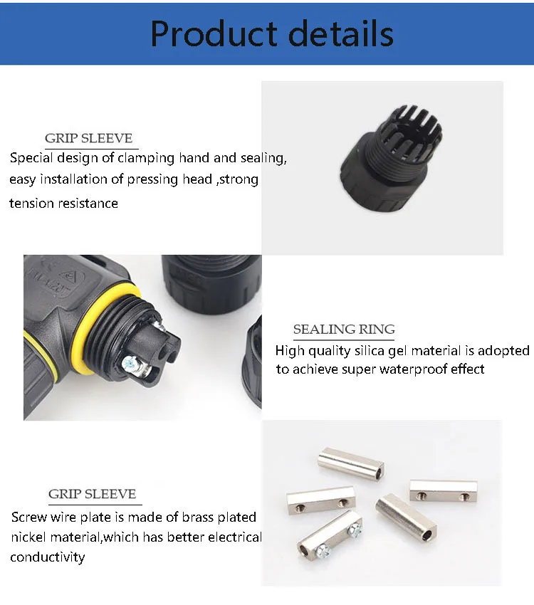 M20T 유형 IP68 방수 커넥터 3 핀 T 모양 케이블 터미널 블록 접합 상자 야외 조명 전기 연결 상자| Alibaba.com