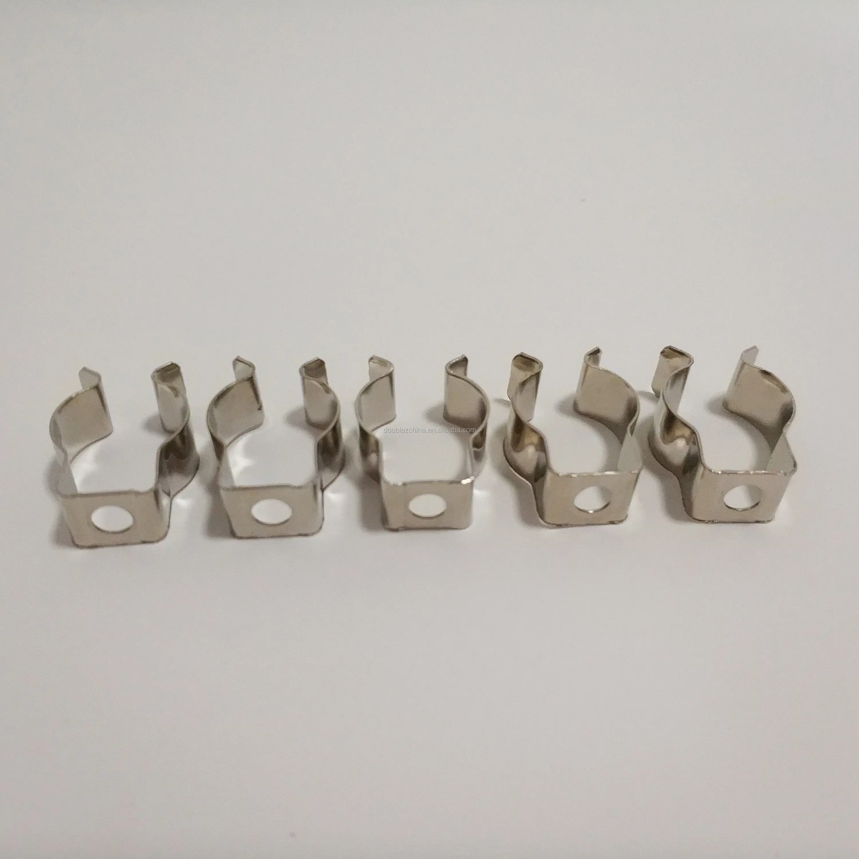 Stainless Steel T5 LED Tube Lamp Bracket Clips - Durable & Efficient