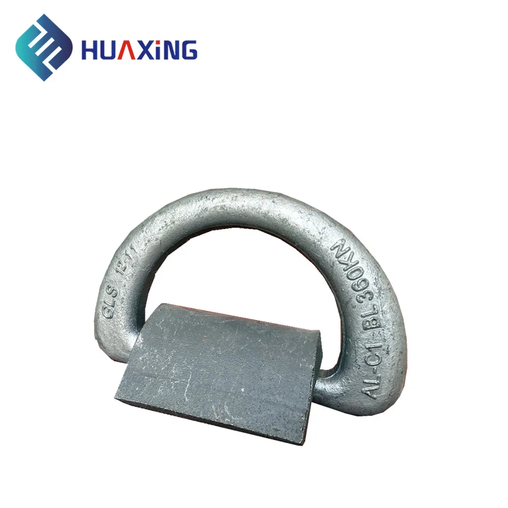 Cargo Vessel Container Cargo Securing D Ring 36 Tons 50t Weld On Desk ...