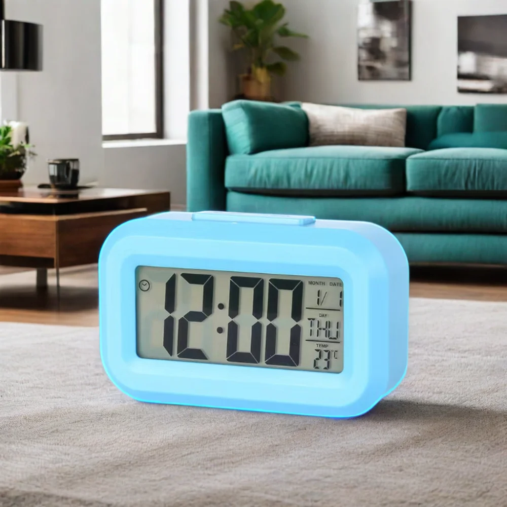 2024 Modern Electric Digital & Analog Square Led Clock Hot Selling ...