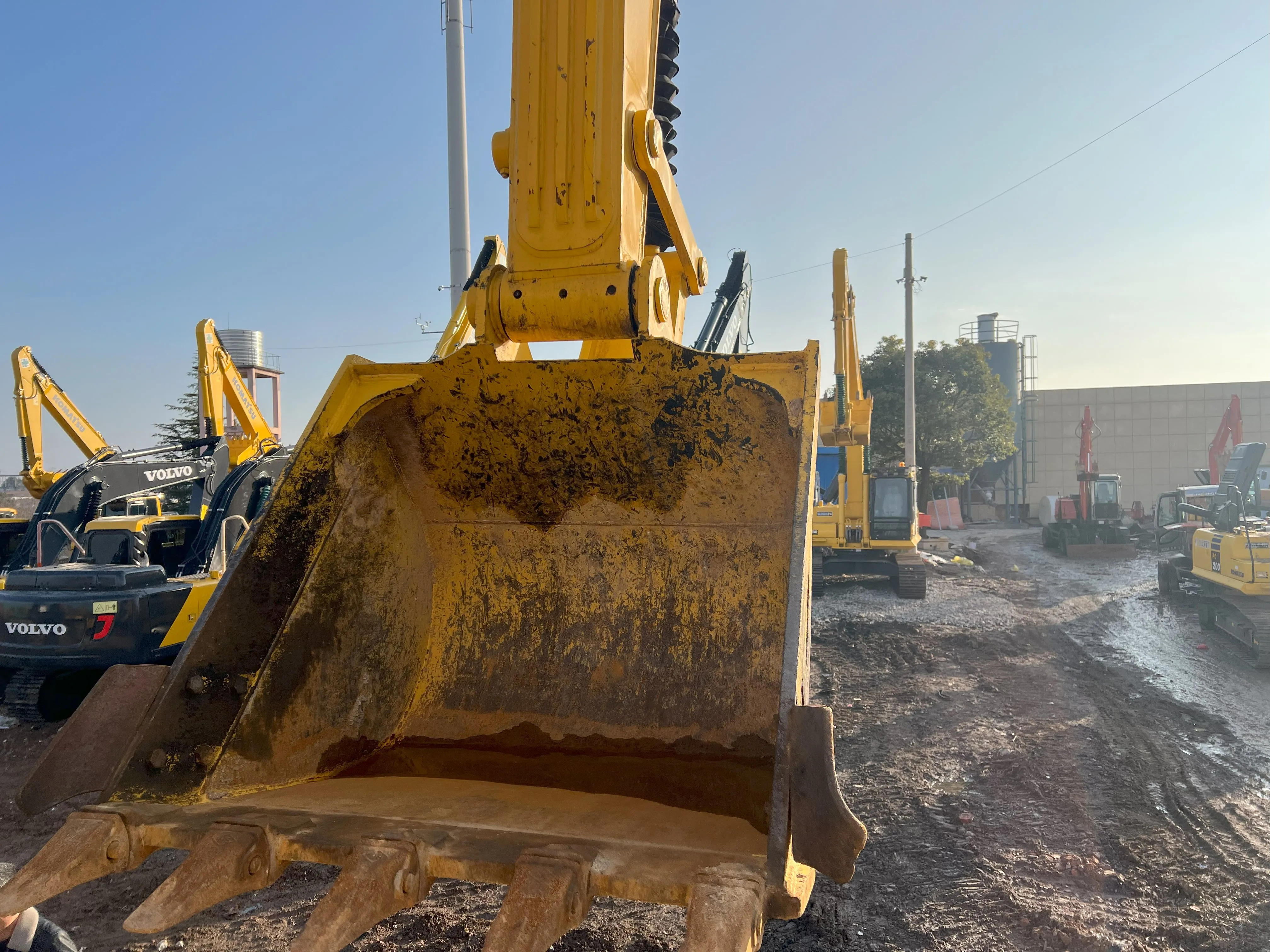 Japan Made Hot Sale Used Komatsu Pc200 Excavator Medium 20ton Second ...