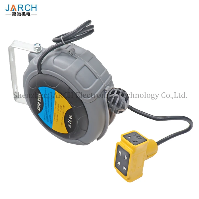 3~8m Small Retractable Cable Reel Electric Extension Spring Driven ...