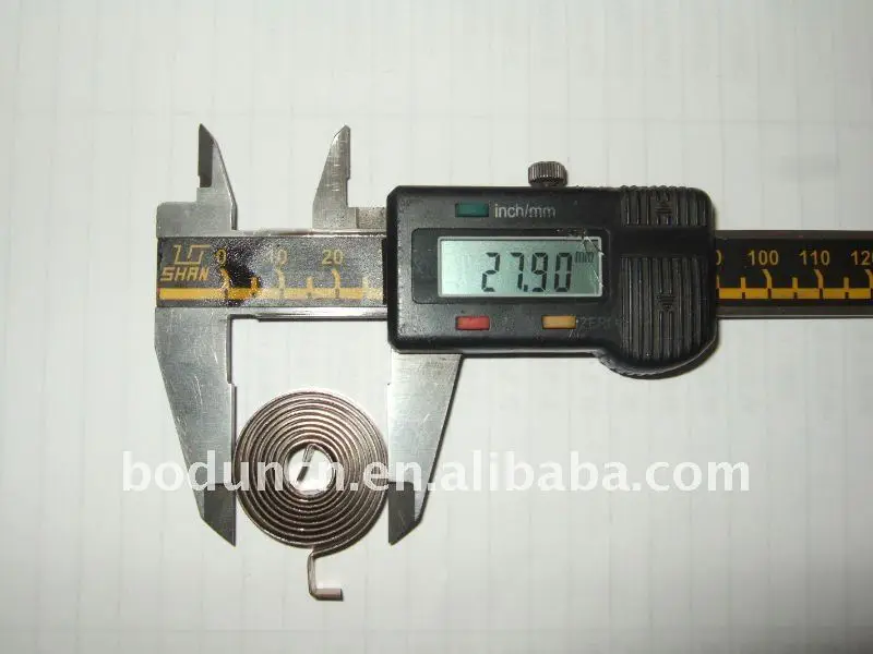 ISO Standard Thermal Bimetallic Coil Spring for Automotive Use ...