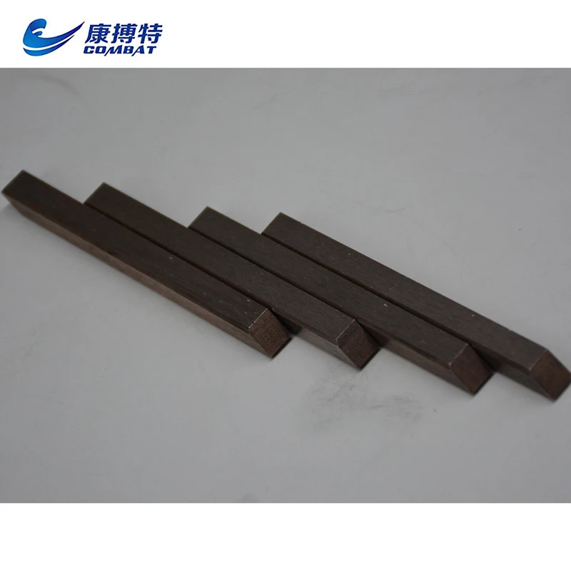 Elkonite W75Cu25 Copper Tungsten Alloy Plate 1/8"x1/4"x12" for Arc ...