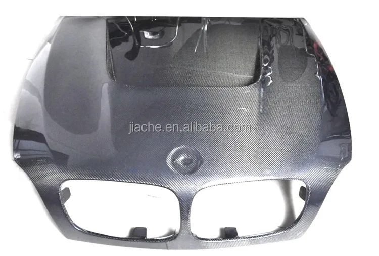 Carbon Fiber Front Engine Hood Vent Bonnet Cover For Bmw X5 E70 X6 E71 ...