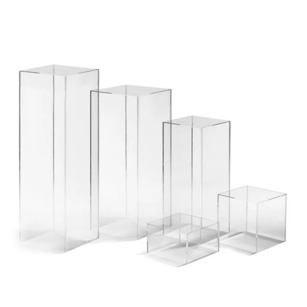 Vonvik Acrylic Square Birthday Party Cake Display Plinth Stands - Buy ...