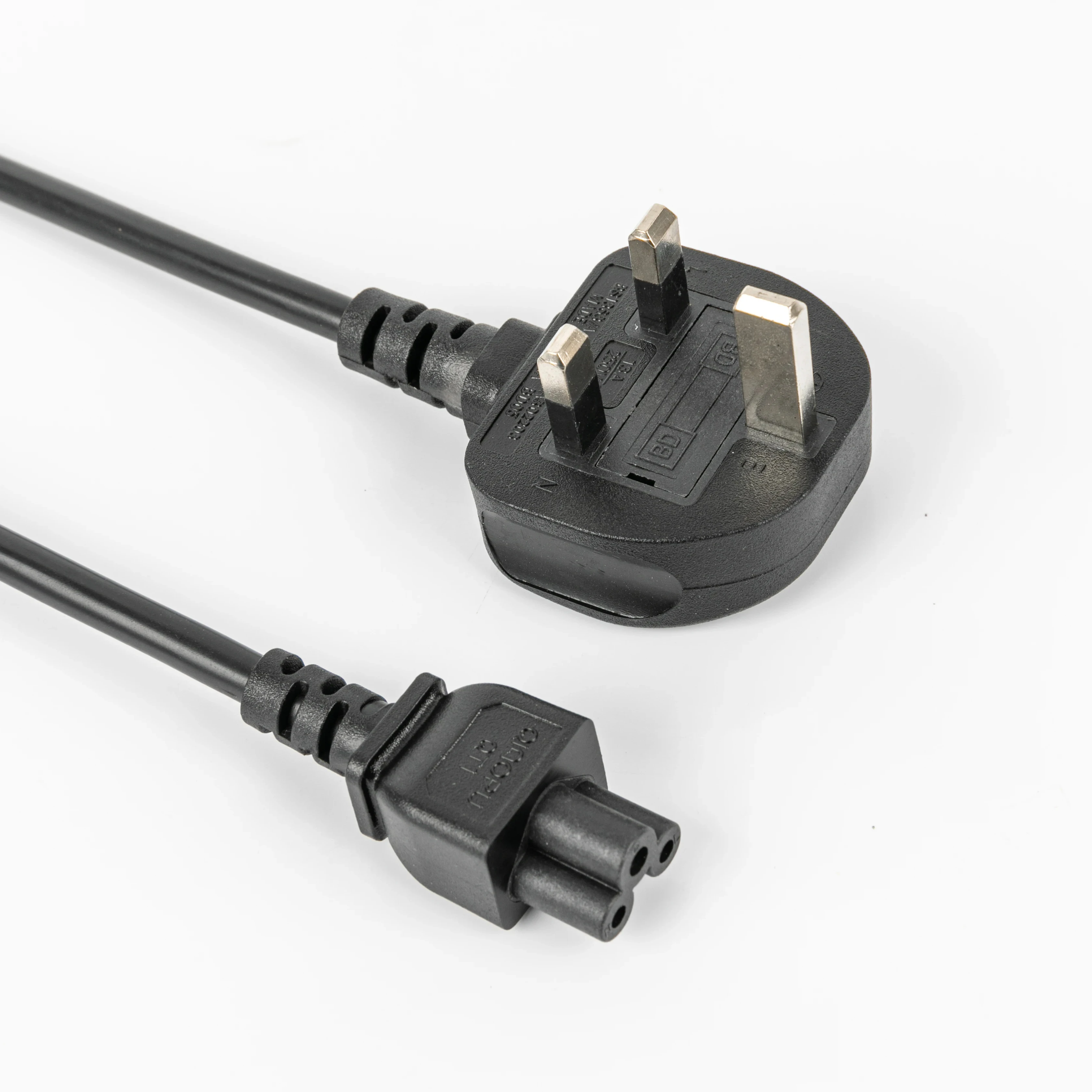 Sev Swiss Laptop Power Lead Fused Wire Cord 3 Pin Plug Cable Copper 3 ...