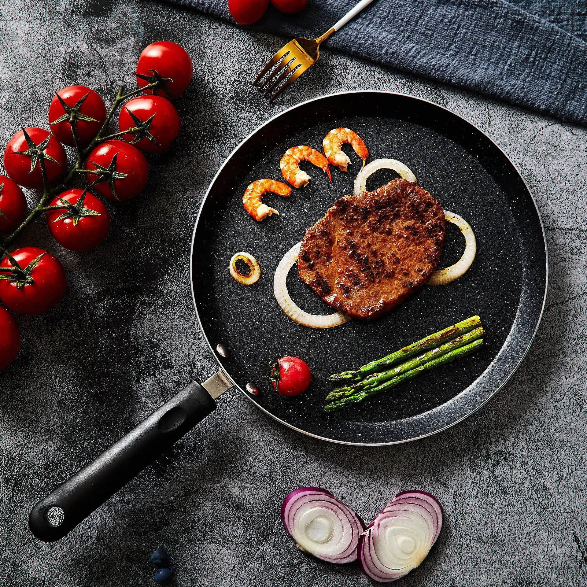 Custom Aluminum Multipurpose Halberd Omelette Pizza Pan Layer Cake ...