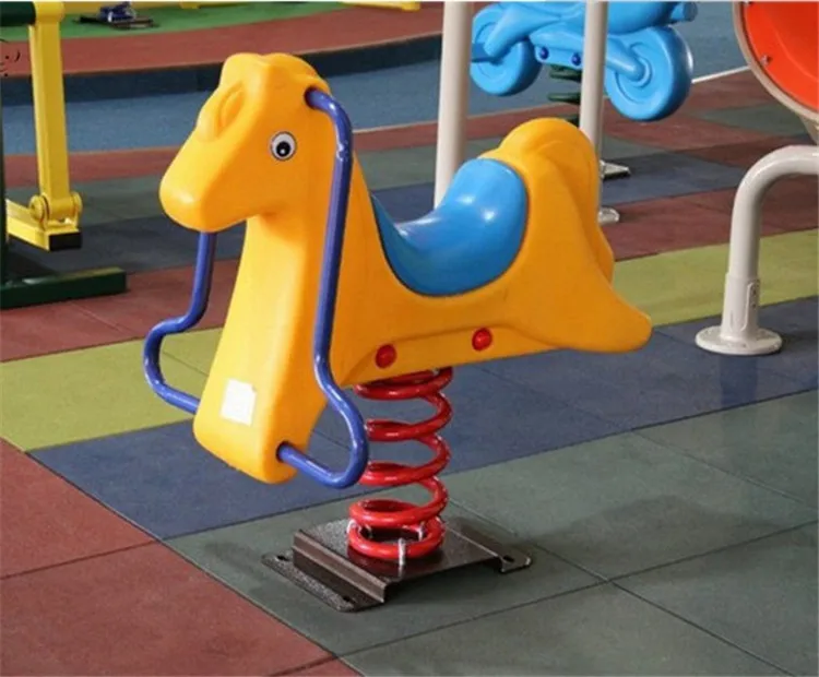 Moetry Outdoor Dinosaur Spring Rocker - Fun & Safety