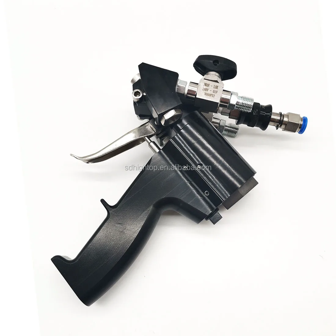 Two Component Polyurea Coating Spray Gun - Pneumatic PU Foam Gun, 35Mpa ...