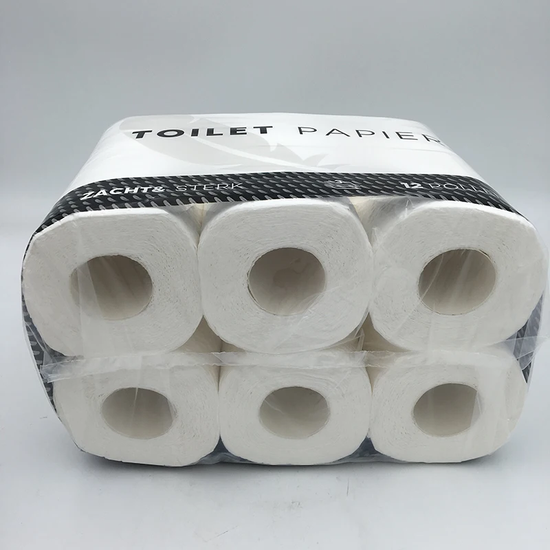 Super Soft Triple Ply Toilet Paper - Flushable & Individually Wrapped
