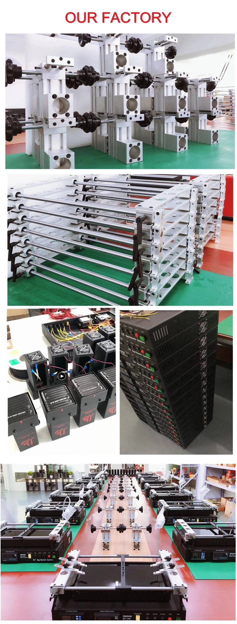 LY IR8500 IR BGA Infrared Rework Station - Easy & Efficient