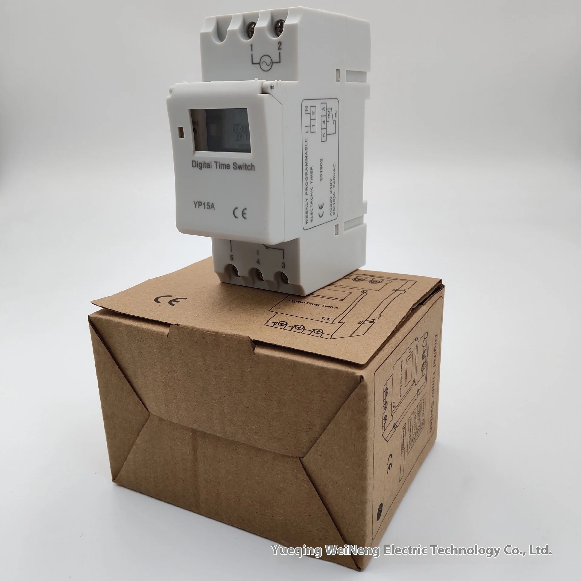 Small YP15A Microcomputer Timer Switch THC15A ZYT15 Time Control Switch ...