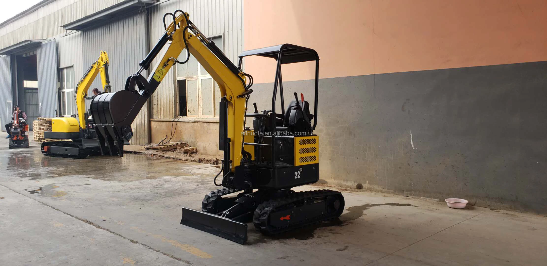 New 2.0 Ton Operating Weight Mini Digger Excav Mini Crawler Excavator ...