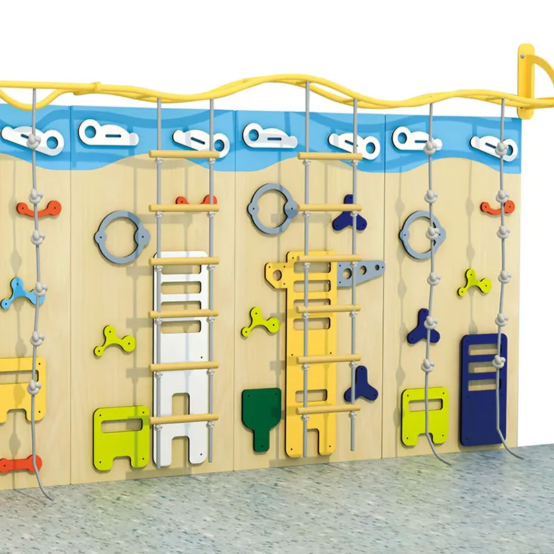 Moetry Indoor Climbing Equipment Blue Ocean Theme Kids Wall Climber For ...