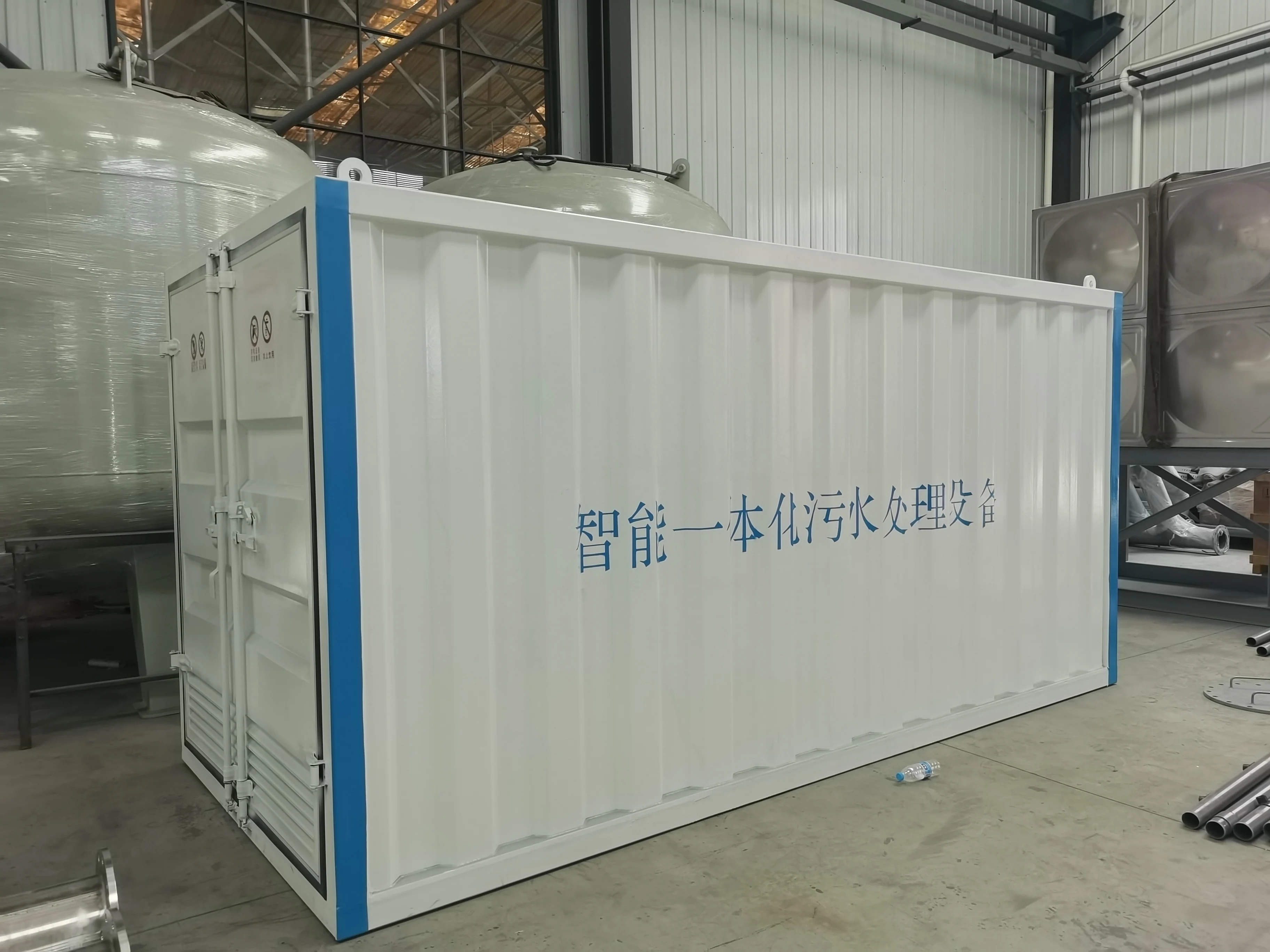Containerized Mbbr System Domestic Industrial Waste Water Recycling ...