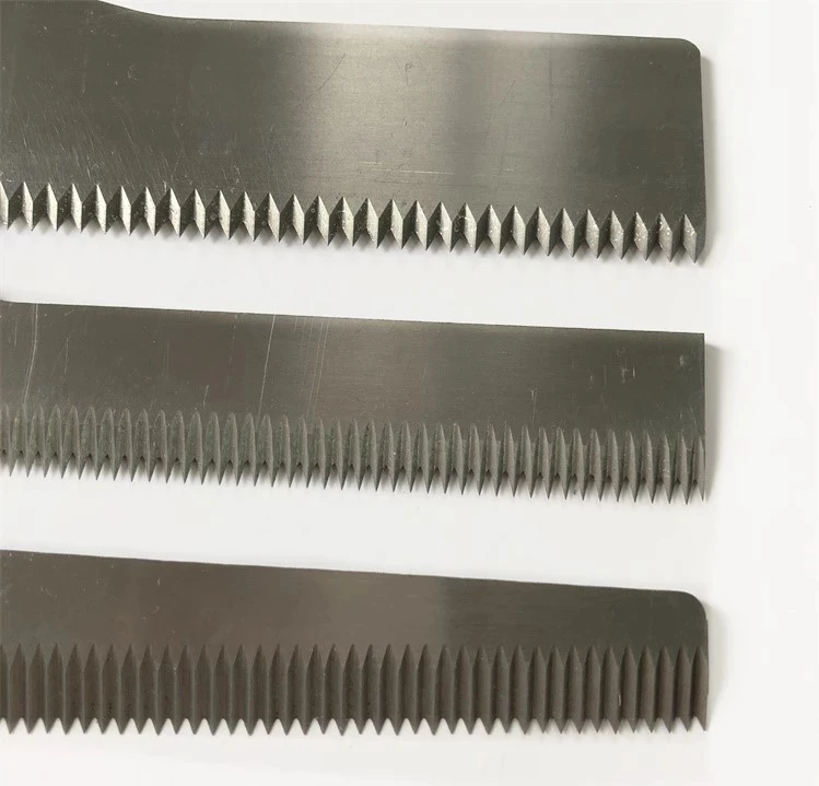 Paper Serrated Cutting Blade for Food Industry Packaging