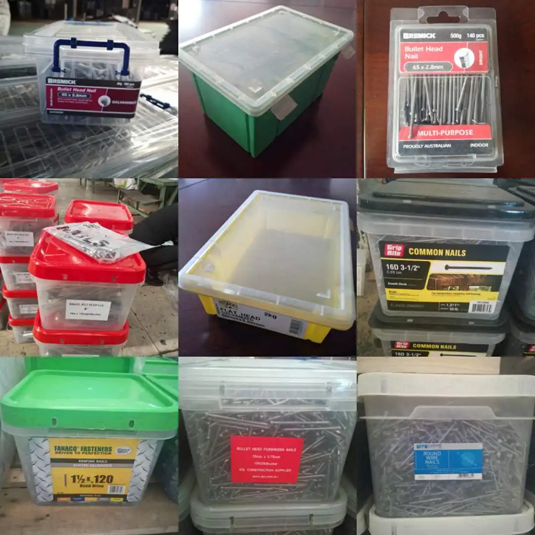 Silver Electro Galvanized Furring Nails With Wad - 1-1/2" & 1-3/4 ...