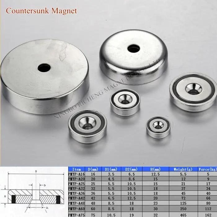 Screw Magnet,Magnetic Screw,Magnet With Screw Hole - Buy Screw Magnet ...