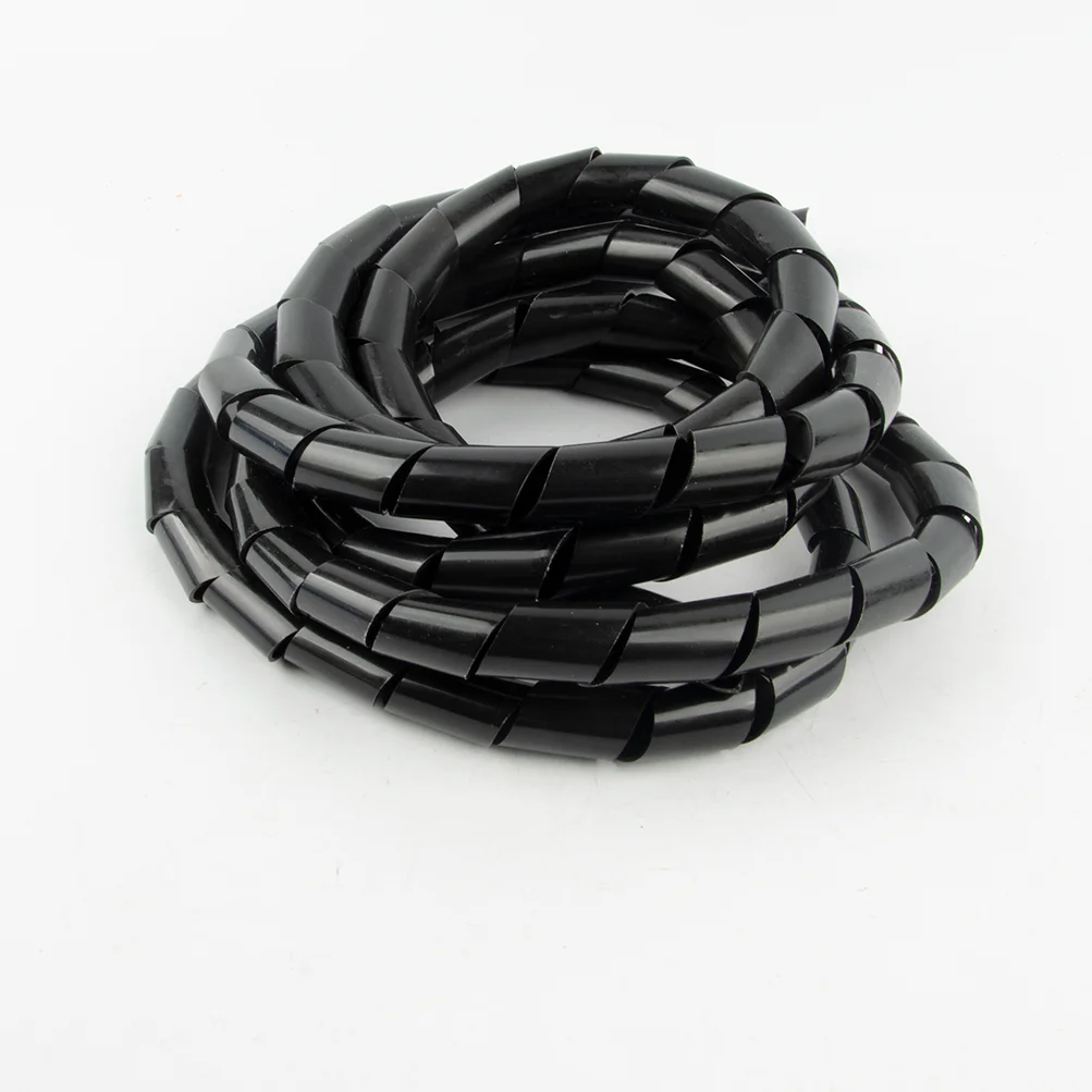 10m 6mm Cable Protector Spiral Wrap Sleeving Band Tube Line Wire ...