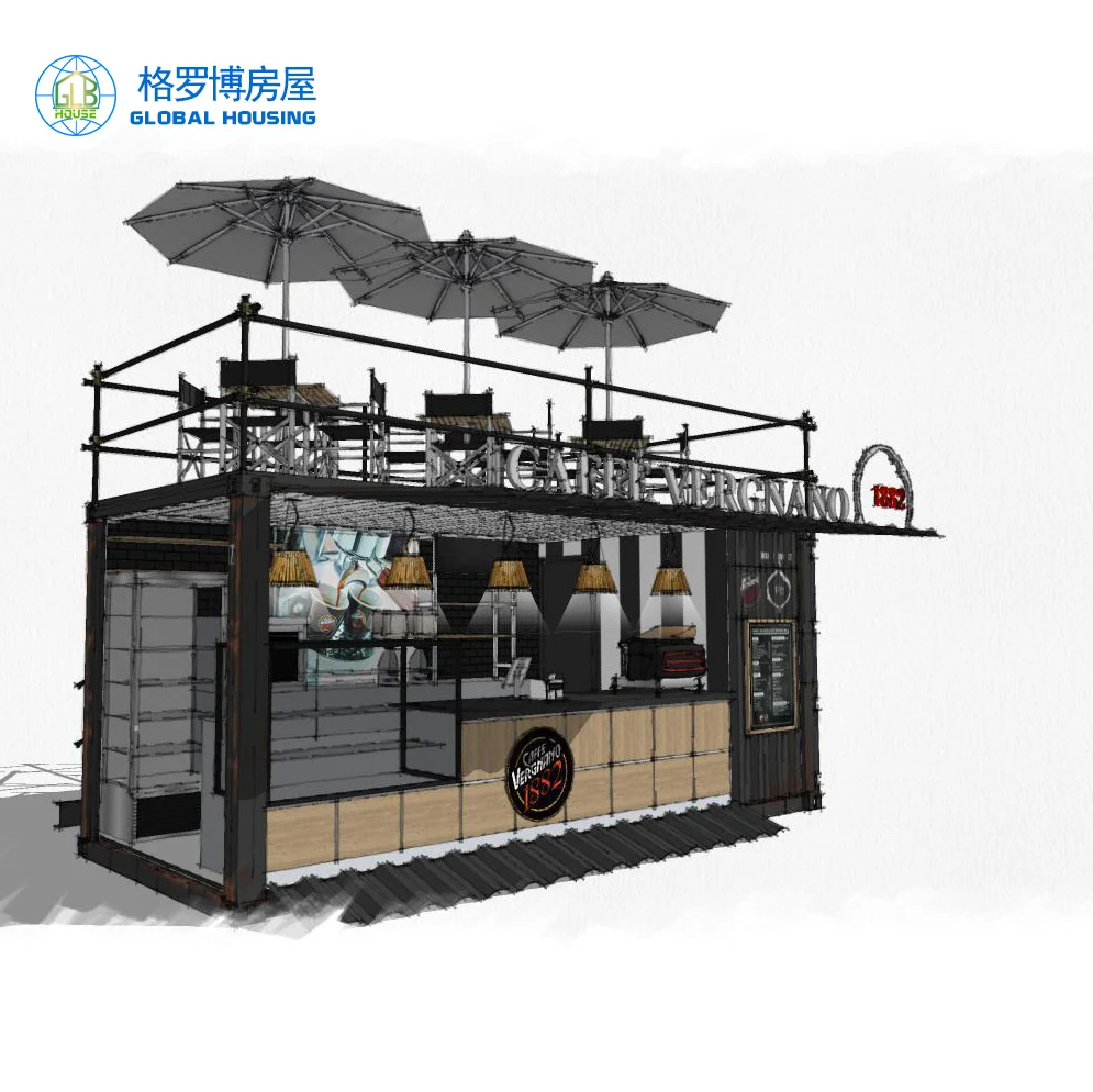 Container House - Portable Mobile Shipping Container Cafe