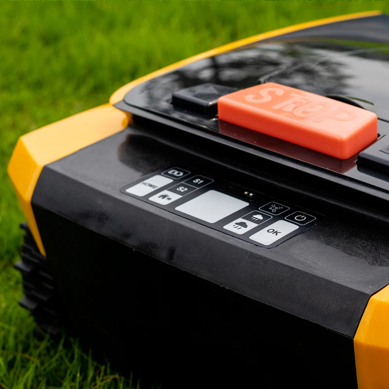 Automatic Lawn Mower Robot Grass Cutter With App Control - Buy Battery ...